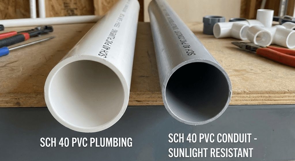 The Difference Between Plumbing PVC and Electrical Conduit PVC - BASTONE